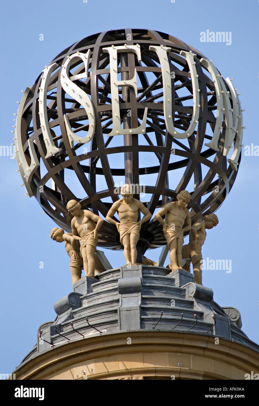 London coliseum globe hi-res stock photography and images - Alamy