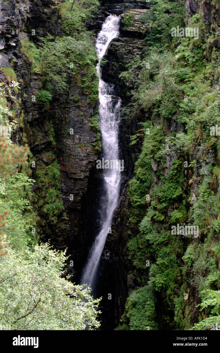 A waterfall Scotland West Coast United Kingdom Stock Photo - Alamy