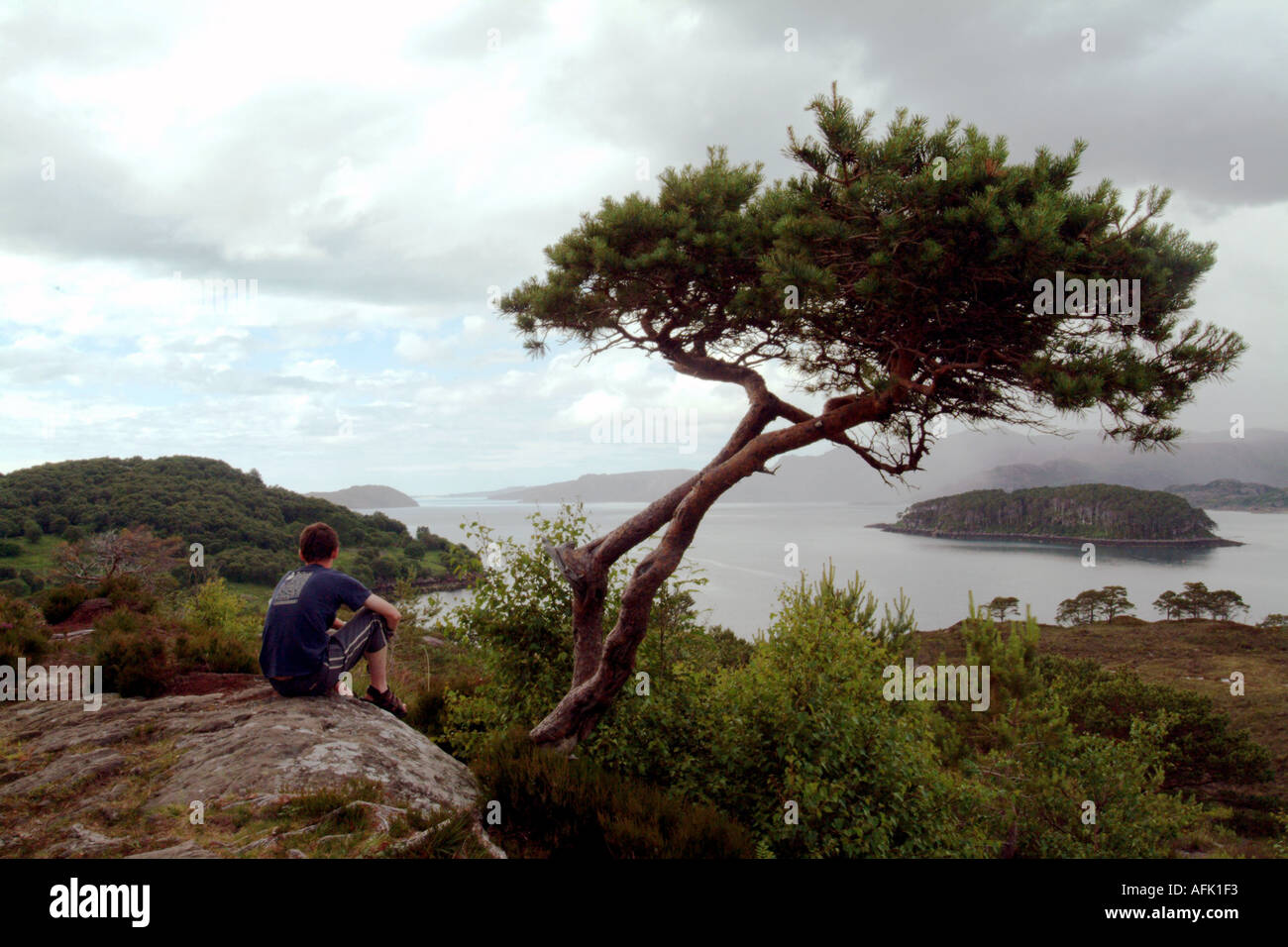 Scotland Applegate Penninsula United Kingdom Stock Photo - Alamy