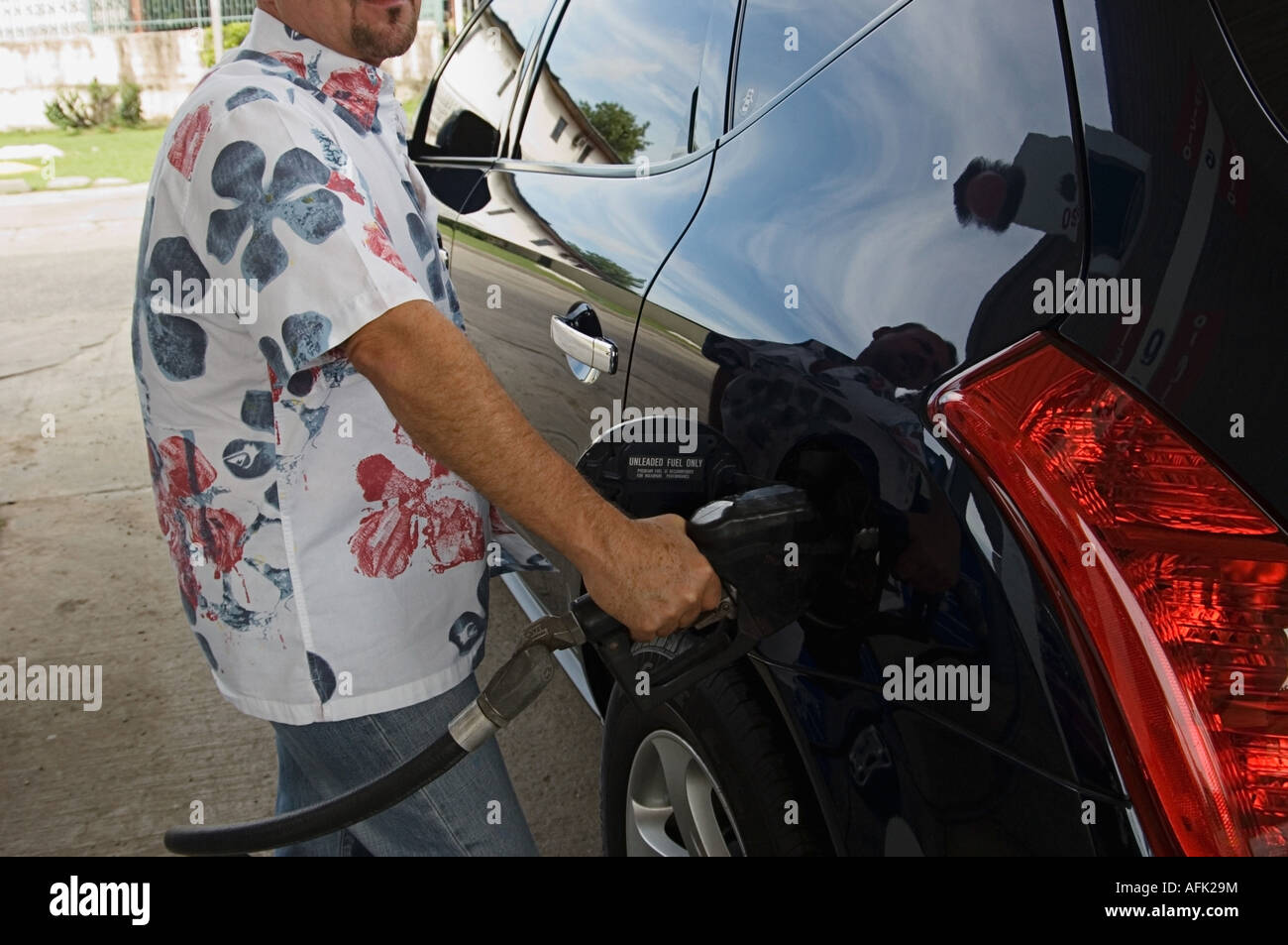 50 year old man petrol hi-res stock photography and images - Alamy