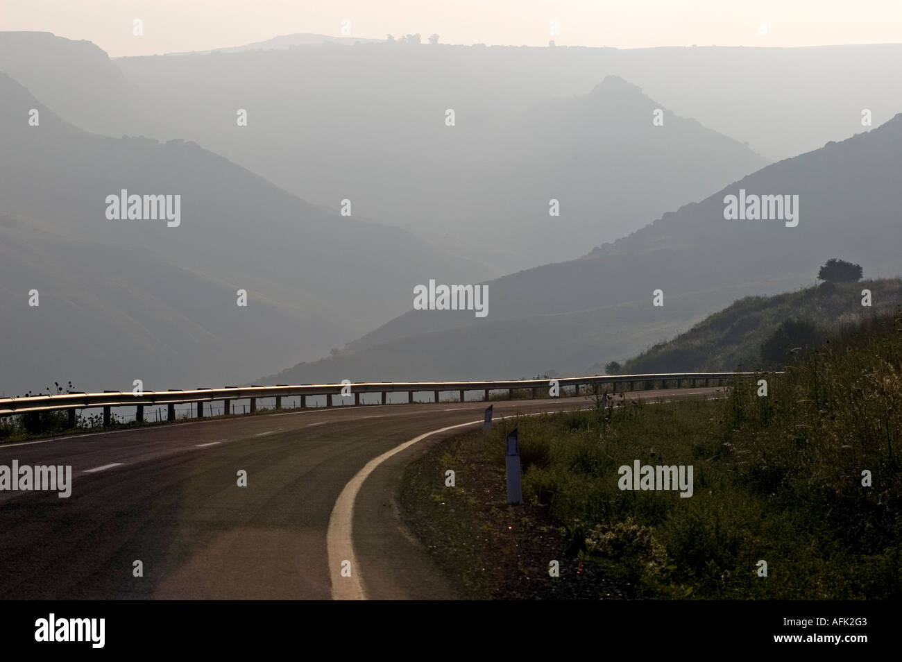 Mountain view Golan Heights Israel Stock Photo - Alamy