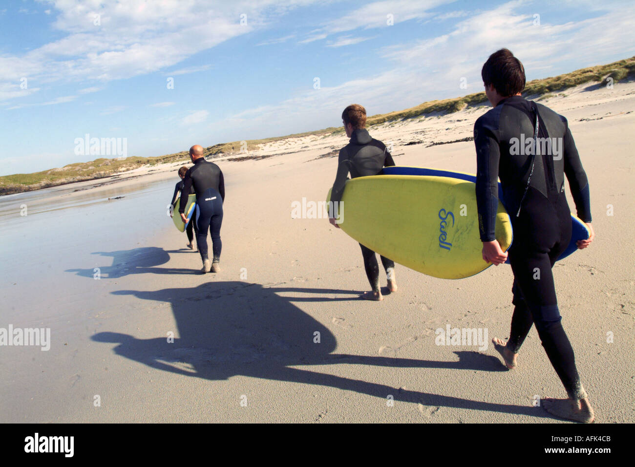 Tiree hebrides surfing hi-res stock photography and images - Alamy