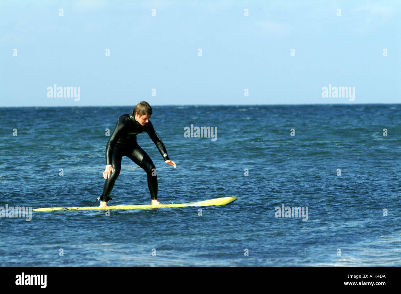 Tiree hebrides surfing hi-res stock photography and images - Alamy