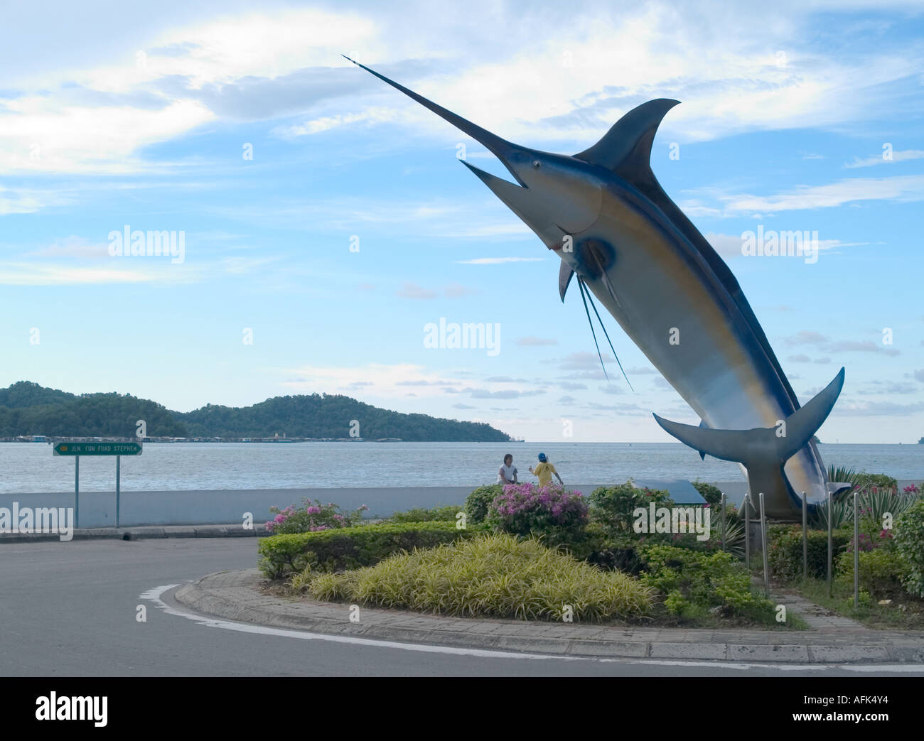 Sword Fish Statue High Resolution Stock Photography and Images - Alamy