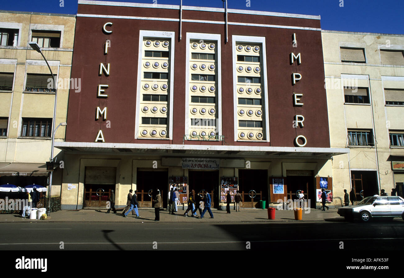 Asmara eritrea art deco hi-res stock photography and images - Alamy
