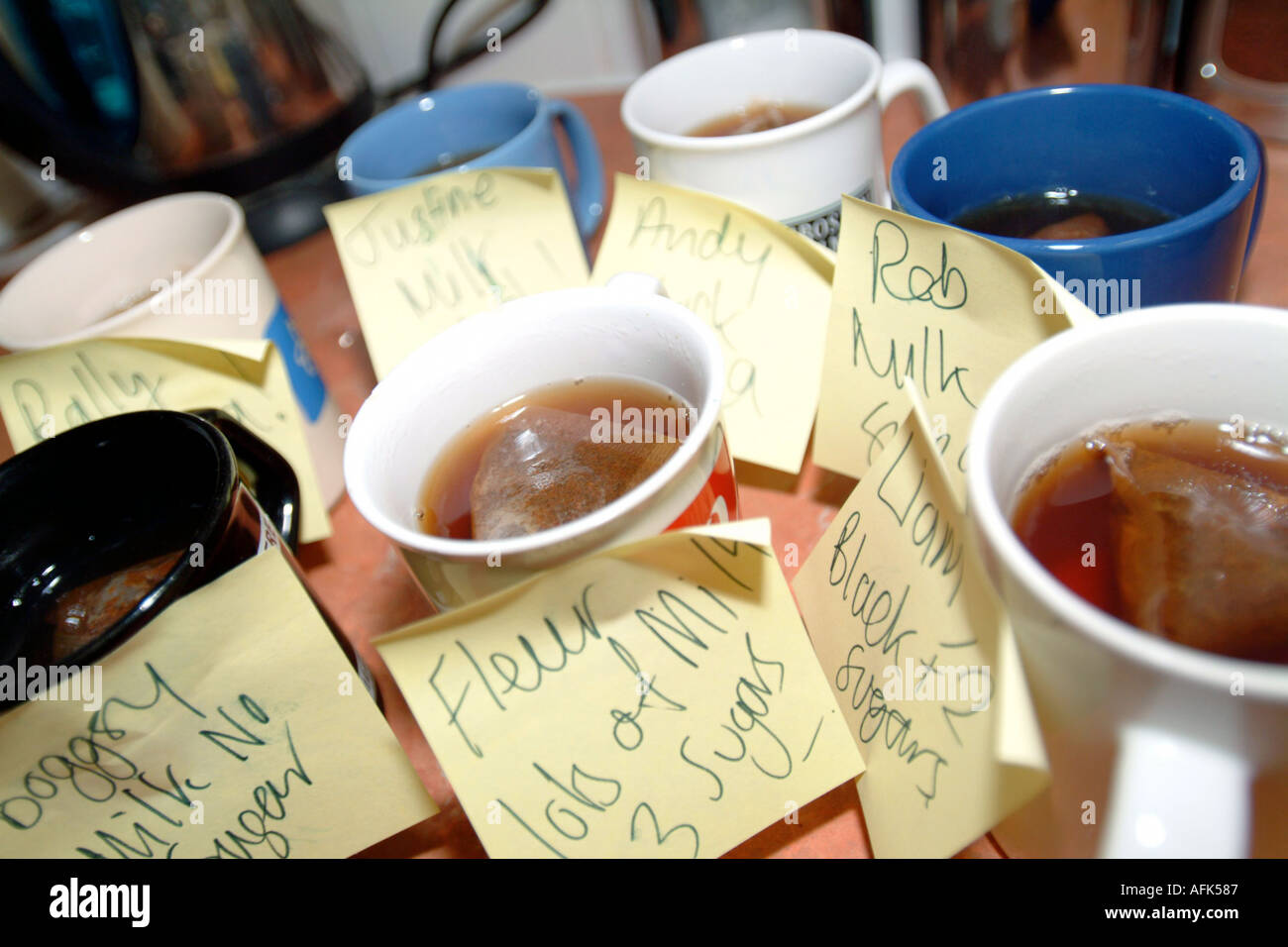 Kitchen reminders post its hi-res stock photography and images - Alamy