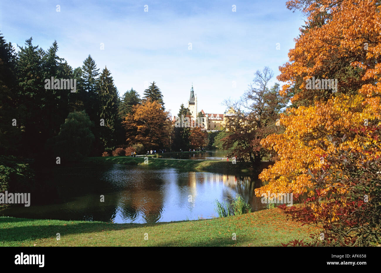 CZECH REPUBLIC PRUHONICE PRUHONICE CASTLE Stock Photo - Alamy