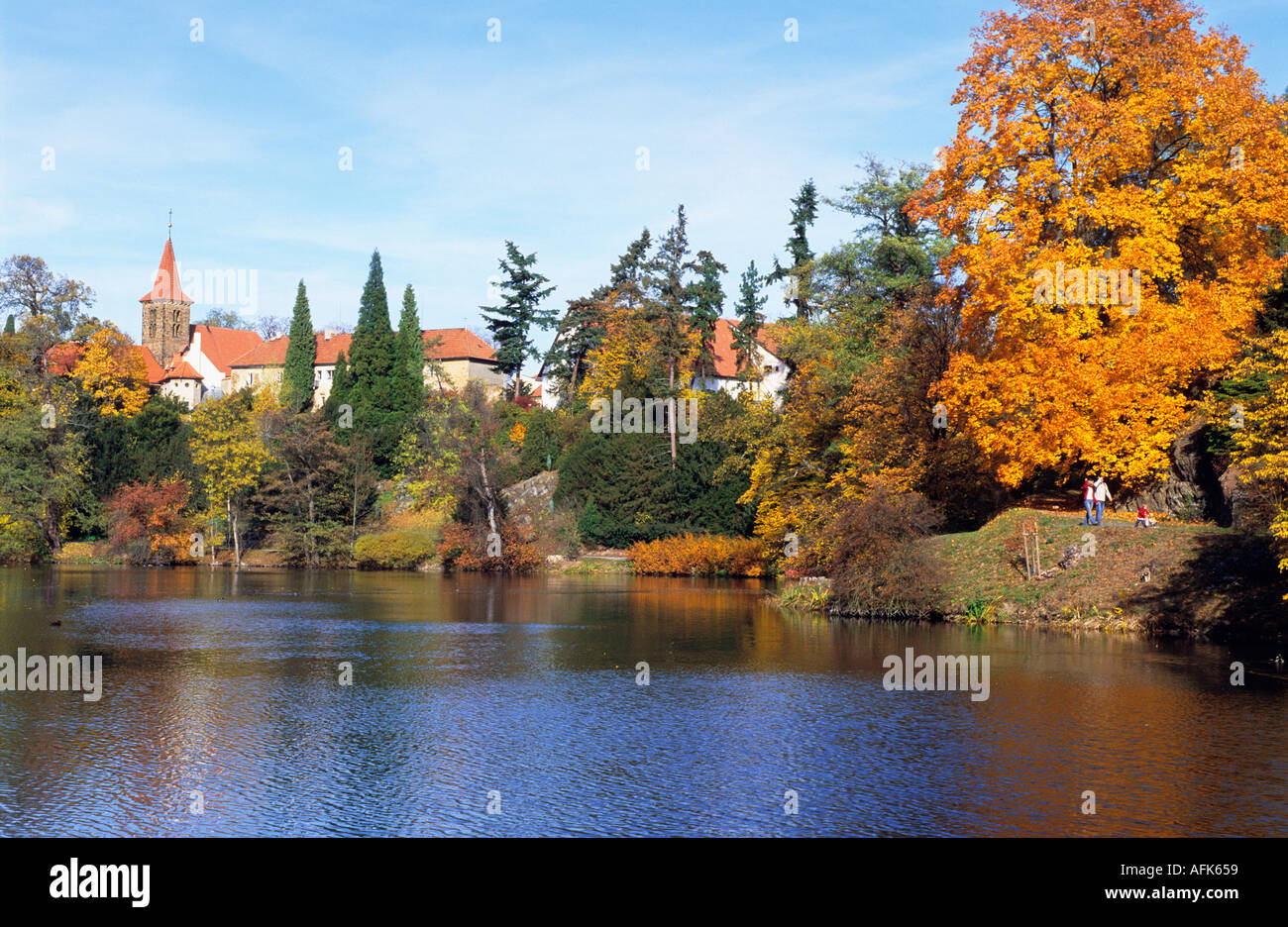CZECH REPUBLIC PRUHONICE PRUHONICE CASTLE Stock Photo - Alamy