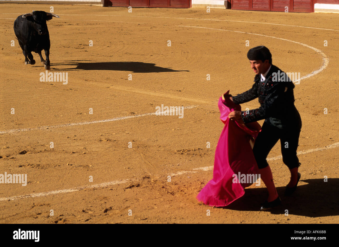 SPAIN ANDALUCIA MARBELLA BULLFIGHT Stock Photo - Alamy