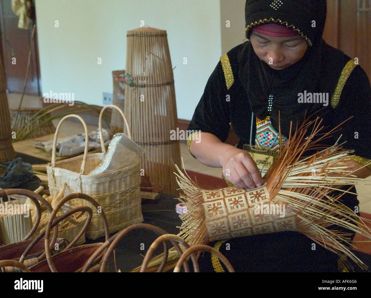 SKILLED CRAFT WORK ON DISPLAY AT MAGELLAN SUTERA HOTEL, KOTA KINABALU ...