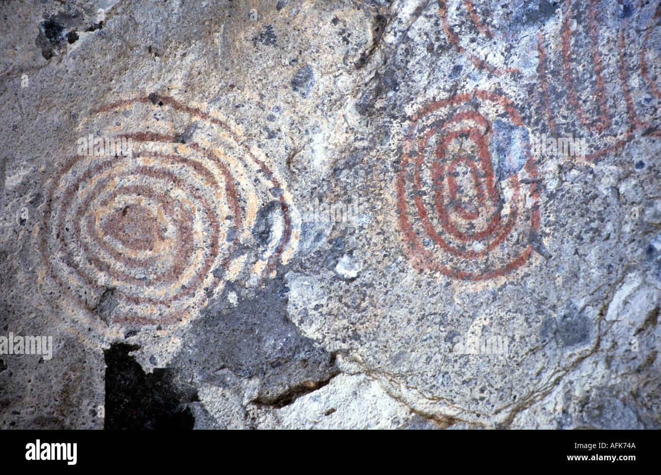 Rock Art Mfangano Island Lake Victoria Kenya Stock Photo - Alamy
