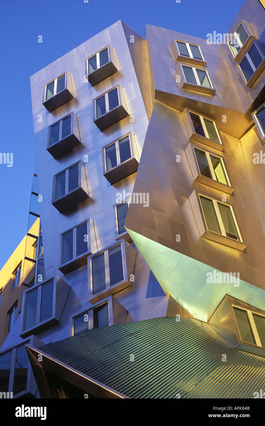 The Frank Gehry designed Stata Building at MIT in Cambridge ...