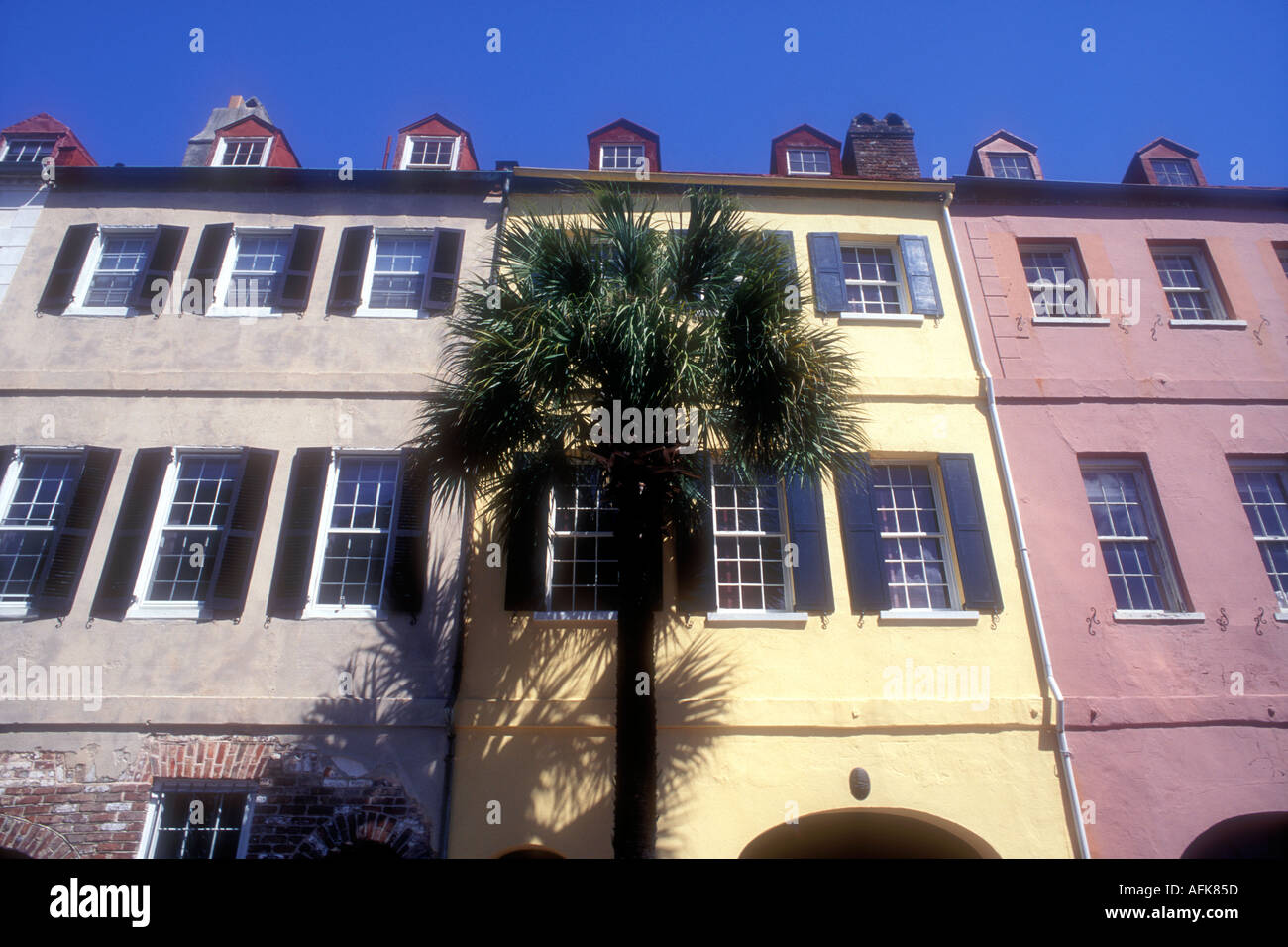 Historic buildings in Charleston South Carolina USA Stock Photo - Alamy
