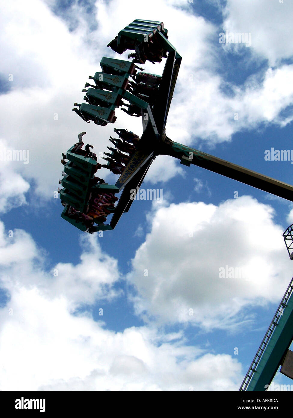 Amusement park ride Stock Photo - Alamy