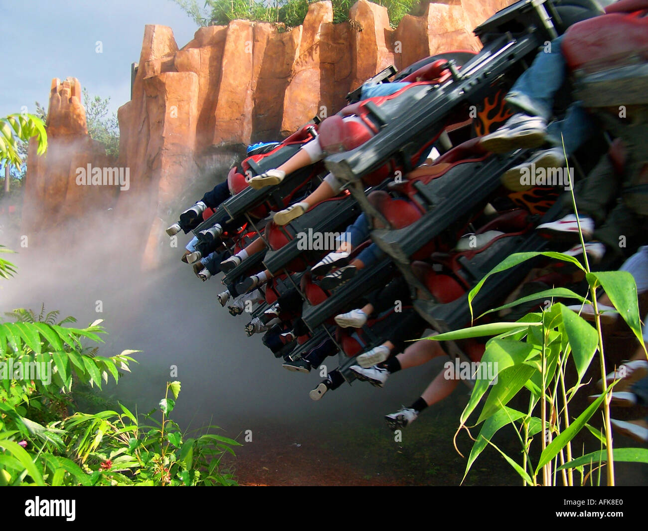 Nemesis roller coaster hi-res stock photography and images - Alamy