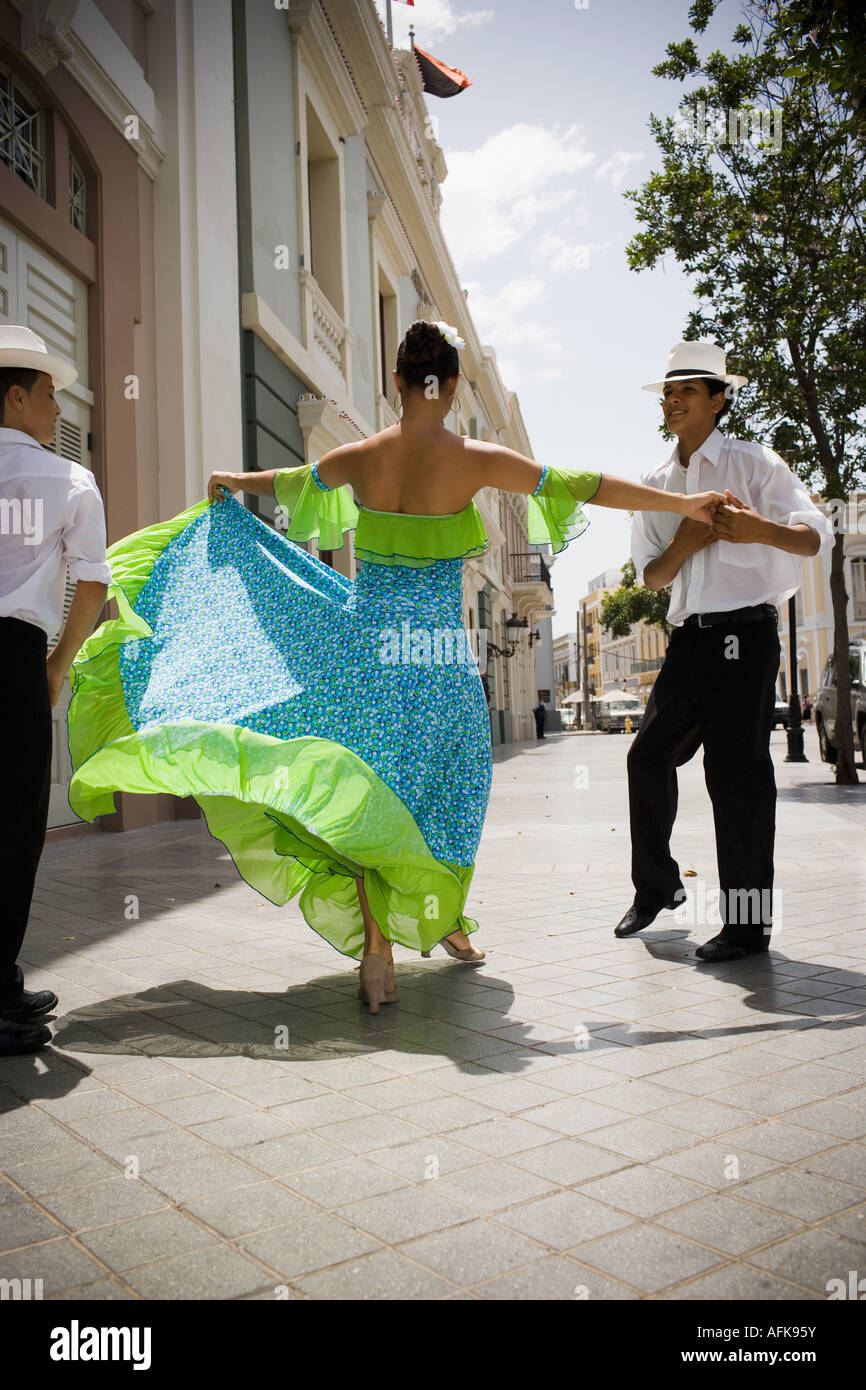 Children doing a traditional dance Stock Photo - Alamy