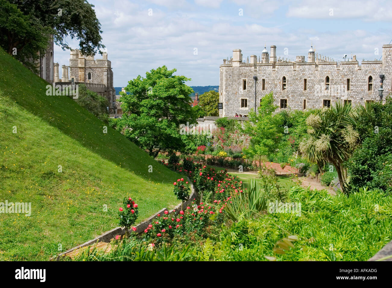 Fort on a landscape Stock Photo - Alamy
