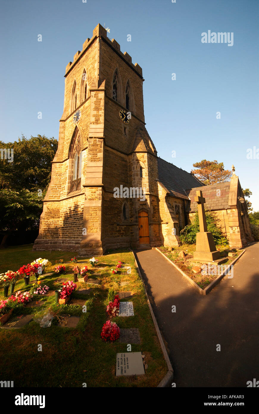 The Christ Church Eaton at Hulme Walfield Nr Congleton Cheshire UK ...