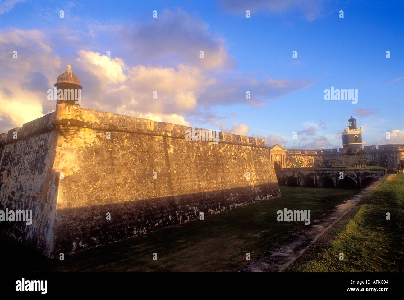 El Morro Fortress in Old San Juan Puerto Rico Caribbean Stock Photo - Alamy