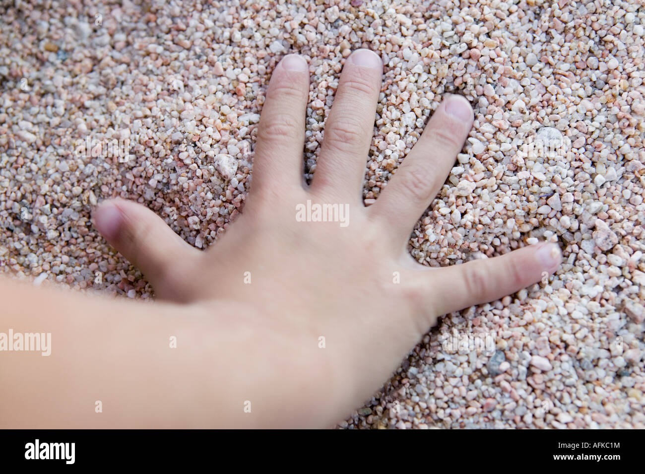 Little boys hand sand hi-res stock photography and images - Alamy