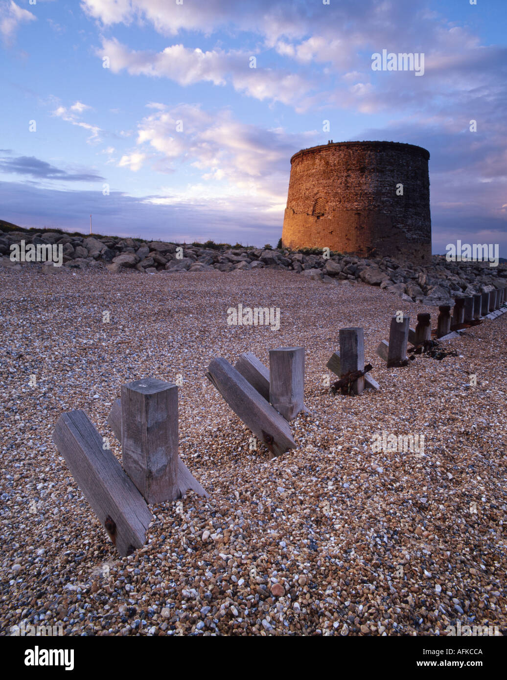Martello Tower Hythe Kent Stock Photo - Alamy