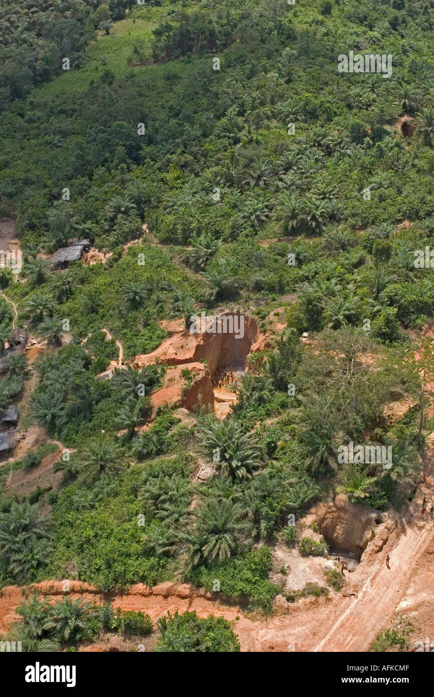 Gold mine africa aerial hi-res stock photography and images - Alamy