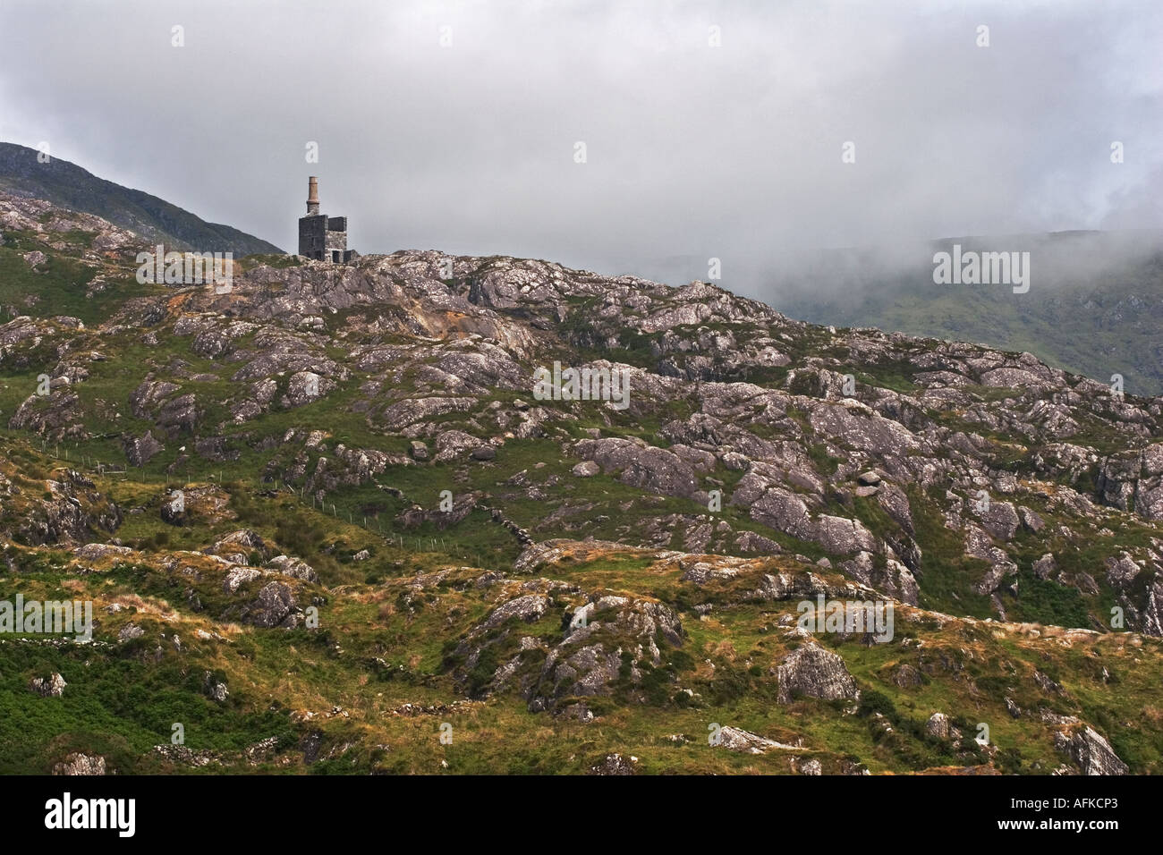 The Mountain Copper Mine Man Engine House, Cloan, Allihies, Ireland ...