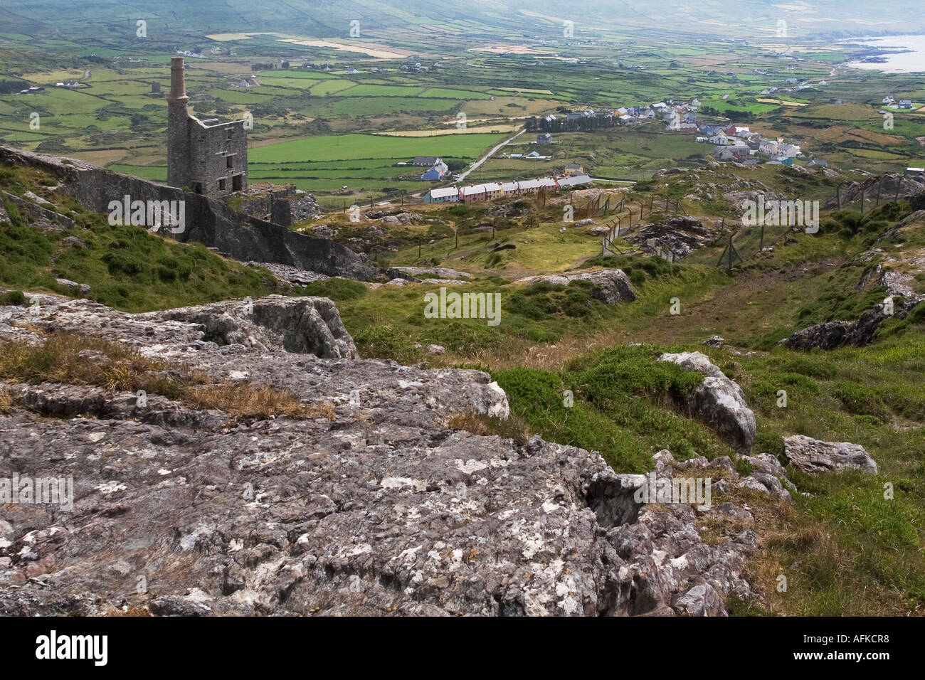 The Mountain Copper Mine Man Engine House, Cloan, overlooking the ...