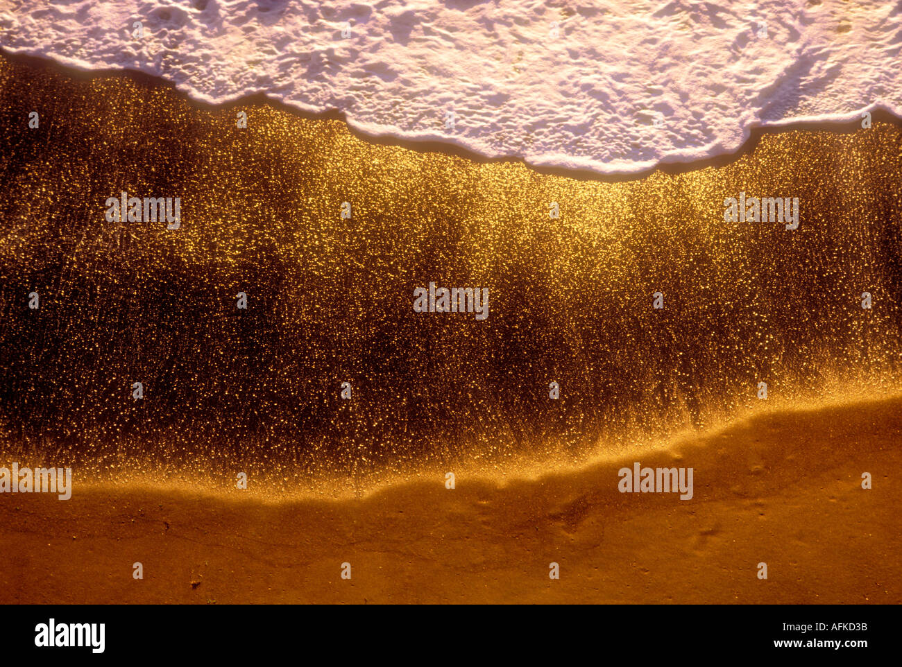 Wave washing onto beach hi-res stock photography and images - Alamy