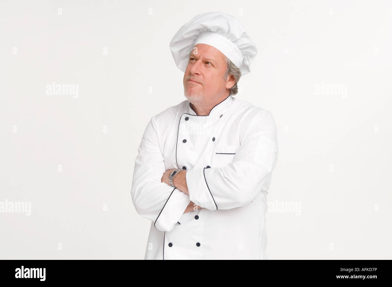 Chef, arms crossed Stock Photo - Alamy