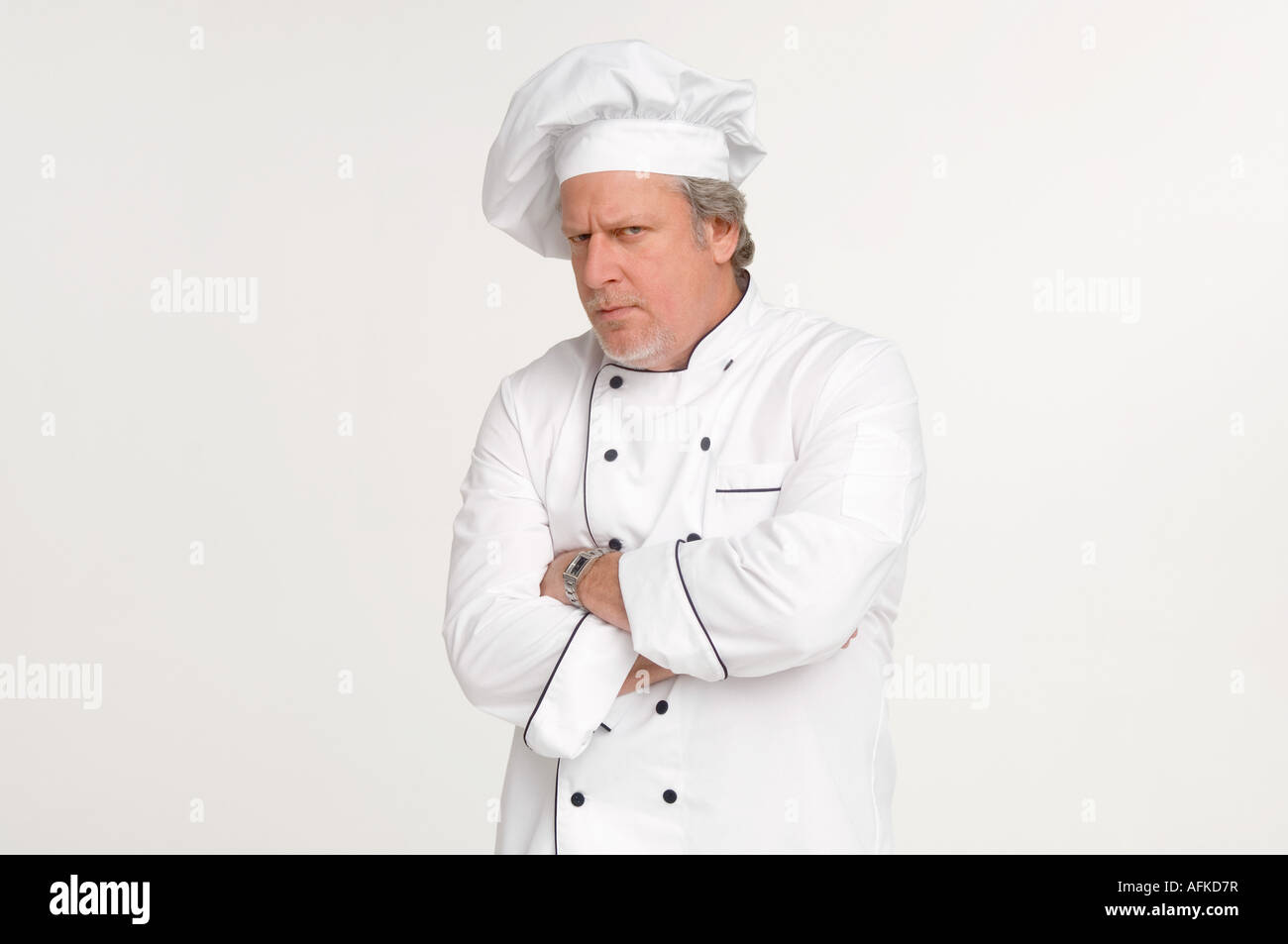 Chef, arms crossed Stock Photo - Alamy