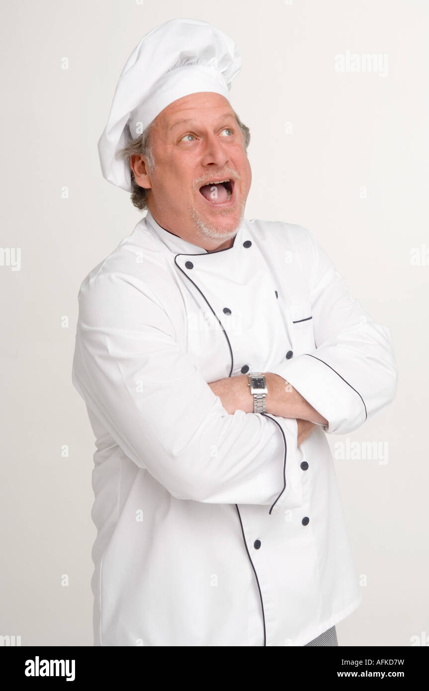 Chef, arms crossed Stock Photo - Alamy