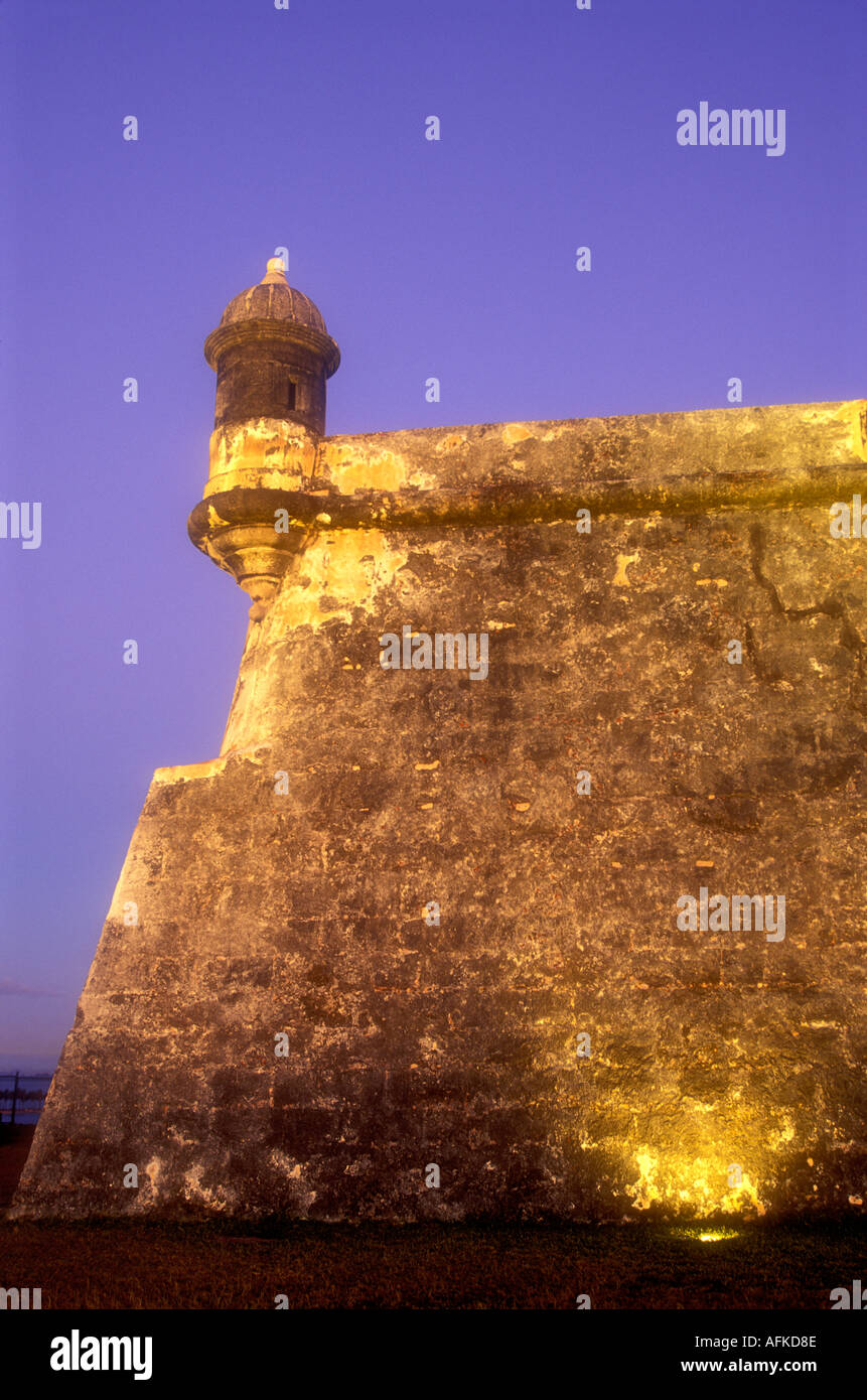El Morro Fortress in Old San Juan Puerto Rico Caribbean Stock Photo - Alamy