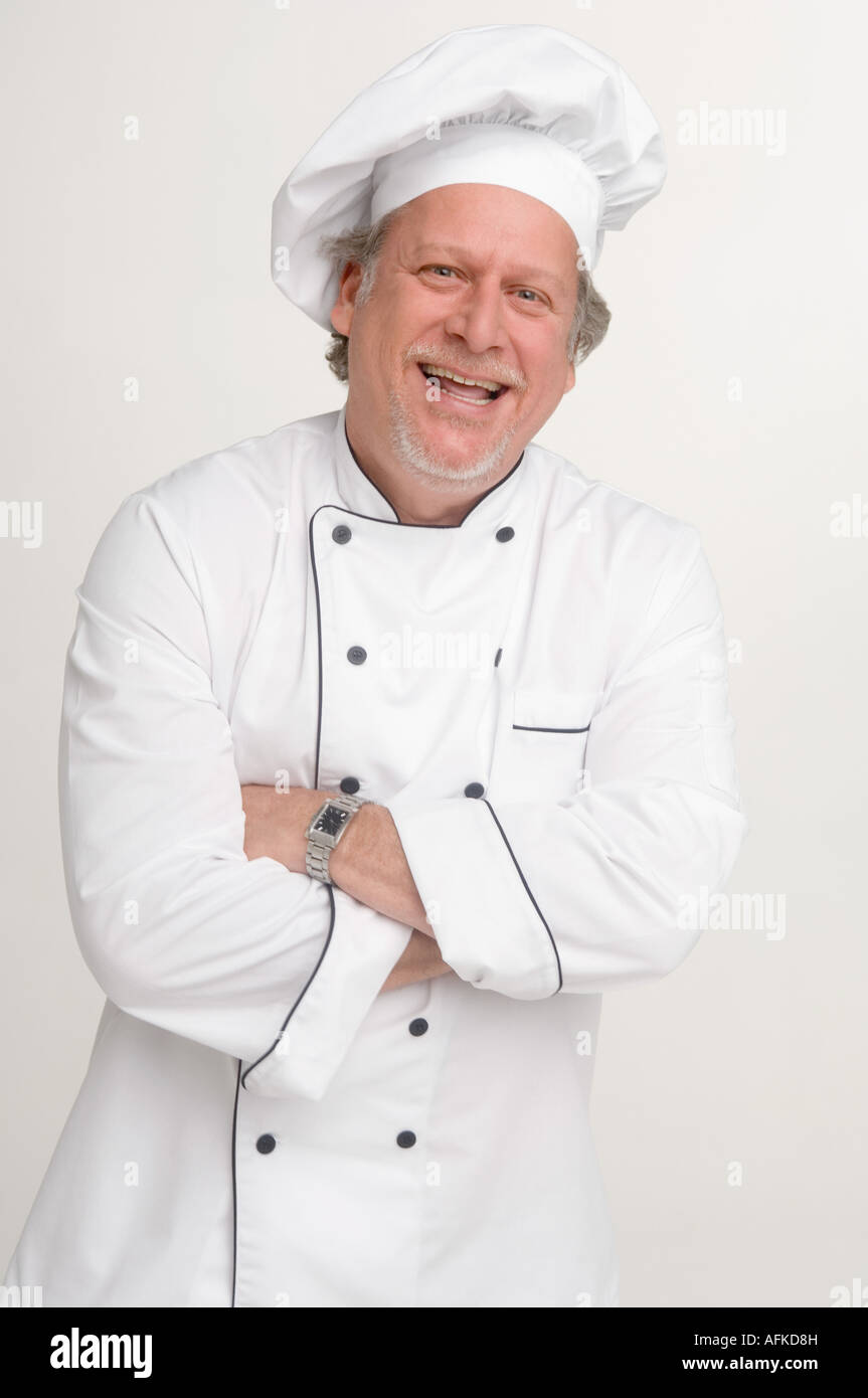 Chef, arms crossed Stock Photo - Alamy