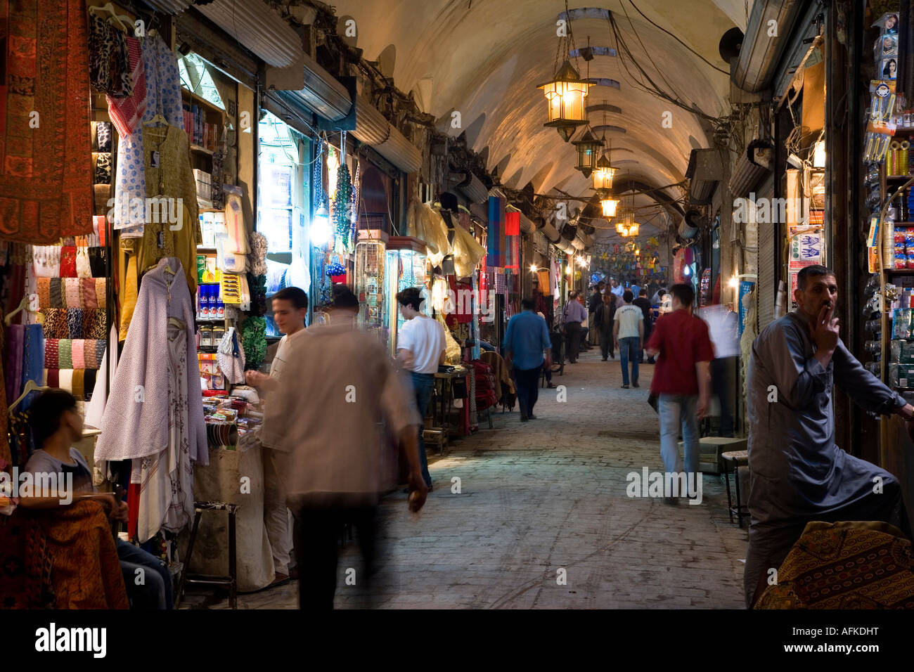 Aleppo bazaar souk souq market hi-res stock photography and images - Alamy