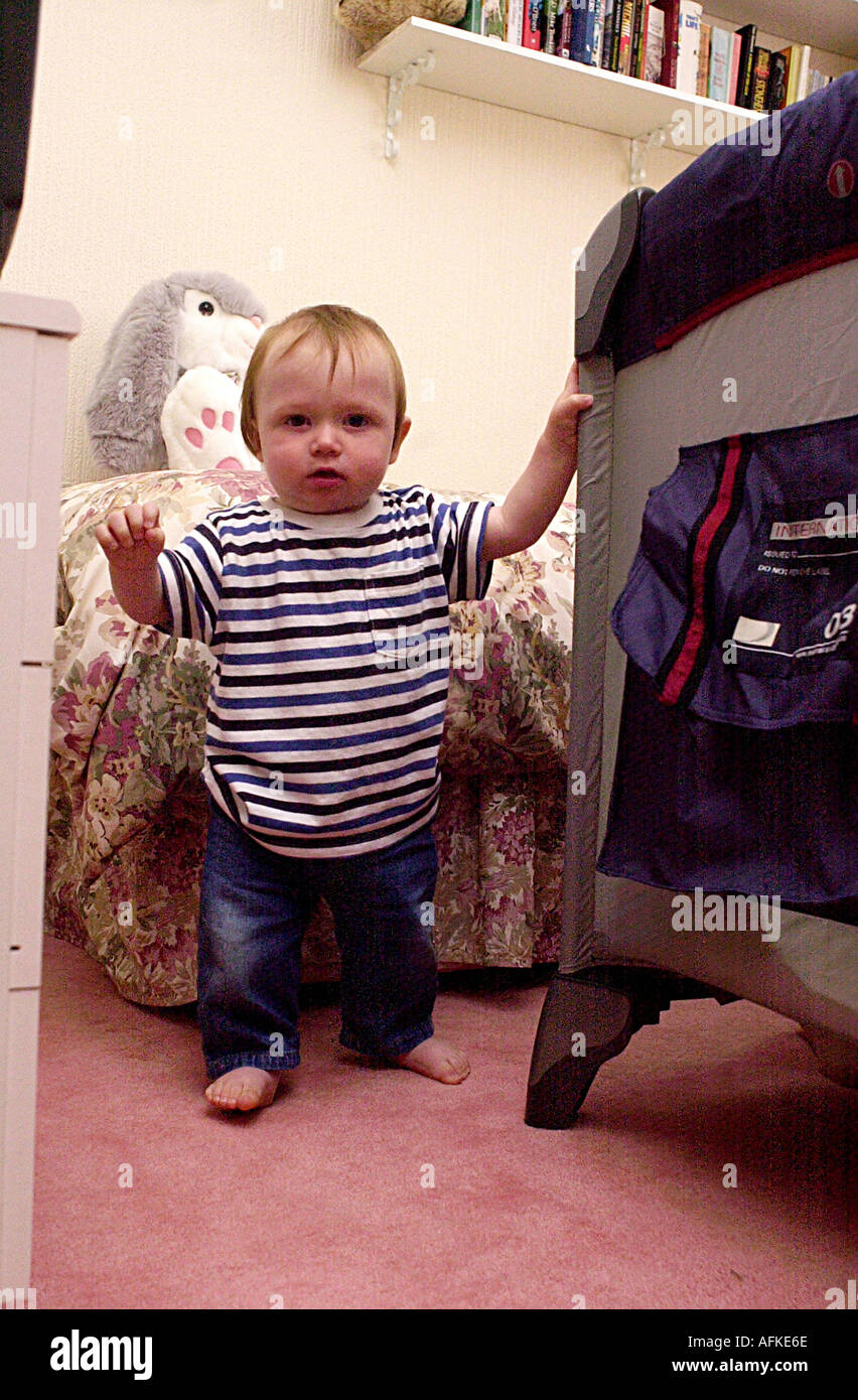 Baby s first steps Stock Photo - Alamy