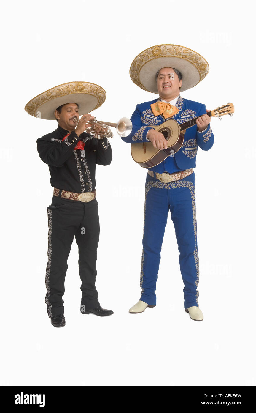 Portrait of Mariachi duo Stock Photo - Alamy