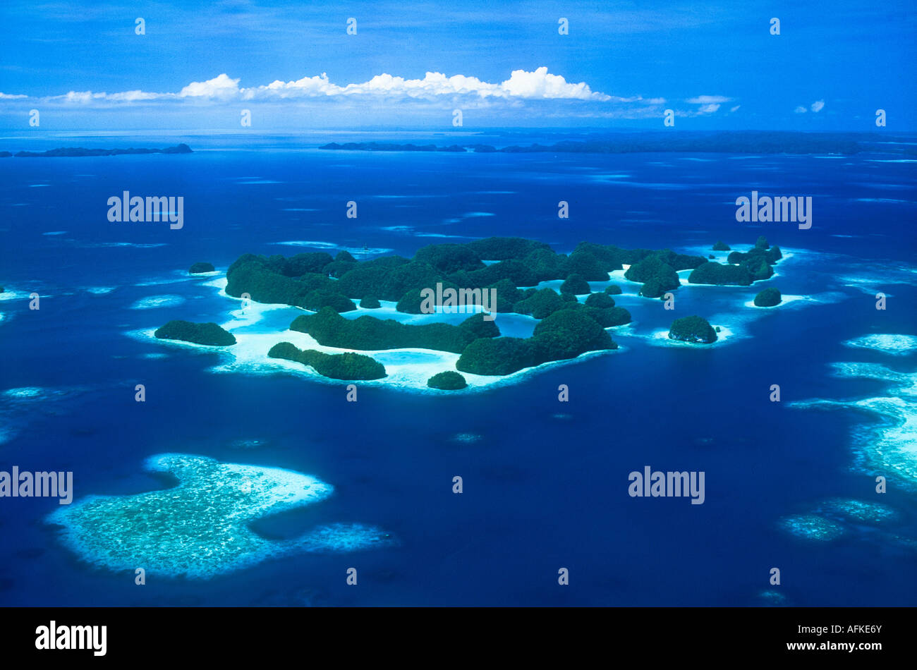 Uplifted limestone islands hi-res stock photography and images - Alamy