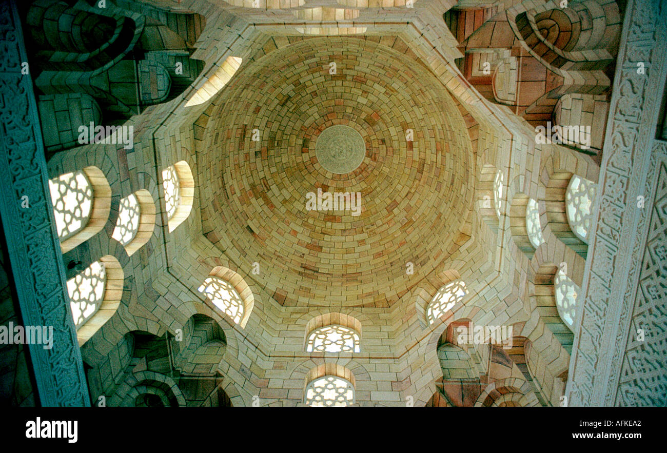 Egypt The ceiling of the Aga Khan s Mausoleum near Aswan, Egypt Stock ...