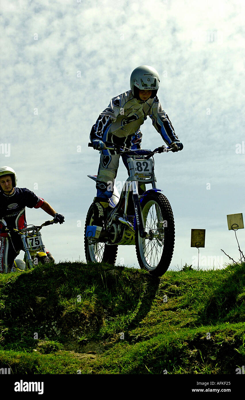 Motorcycle trials hi-res stock photography and images - Alamy