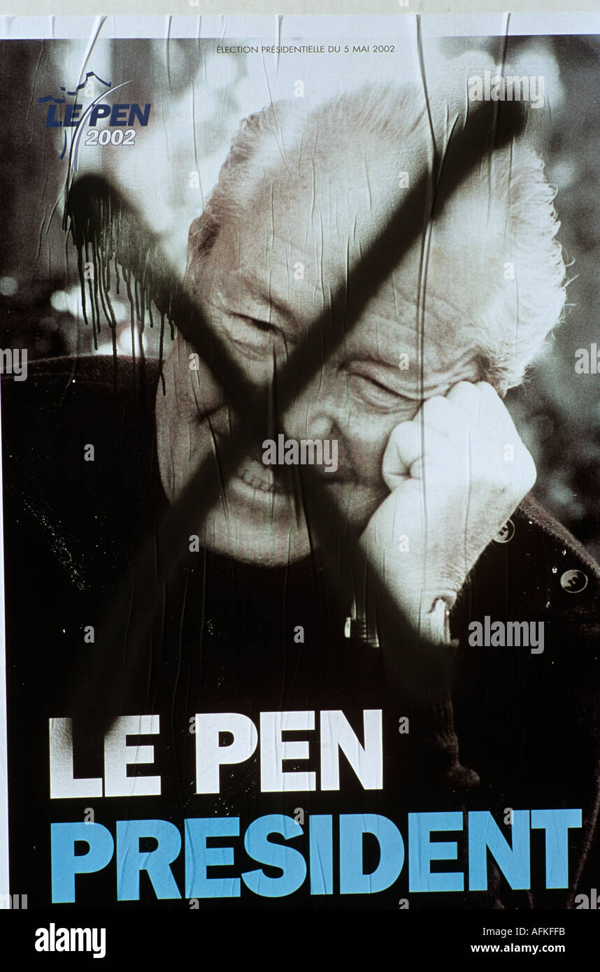 Jean marie le pen 2002 hi-res stock photography and images - Alamy
