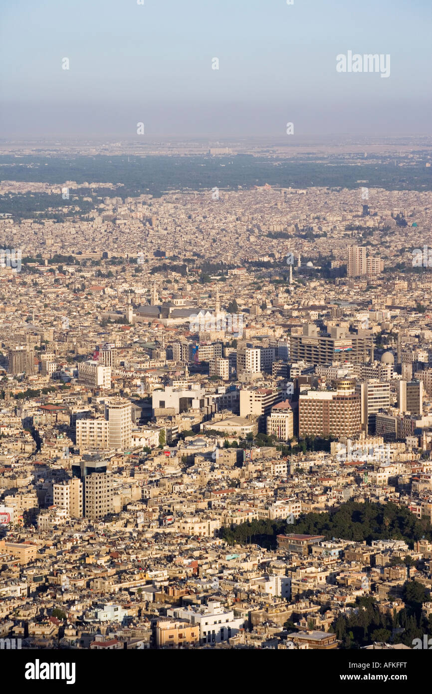 Aerial view city damascus syria hi-res stock photography and images - Alamy