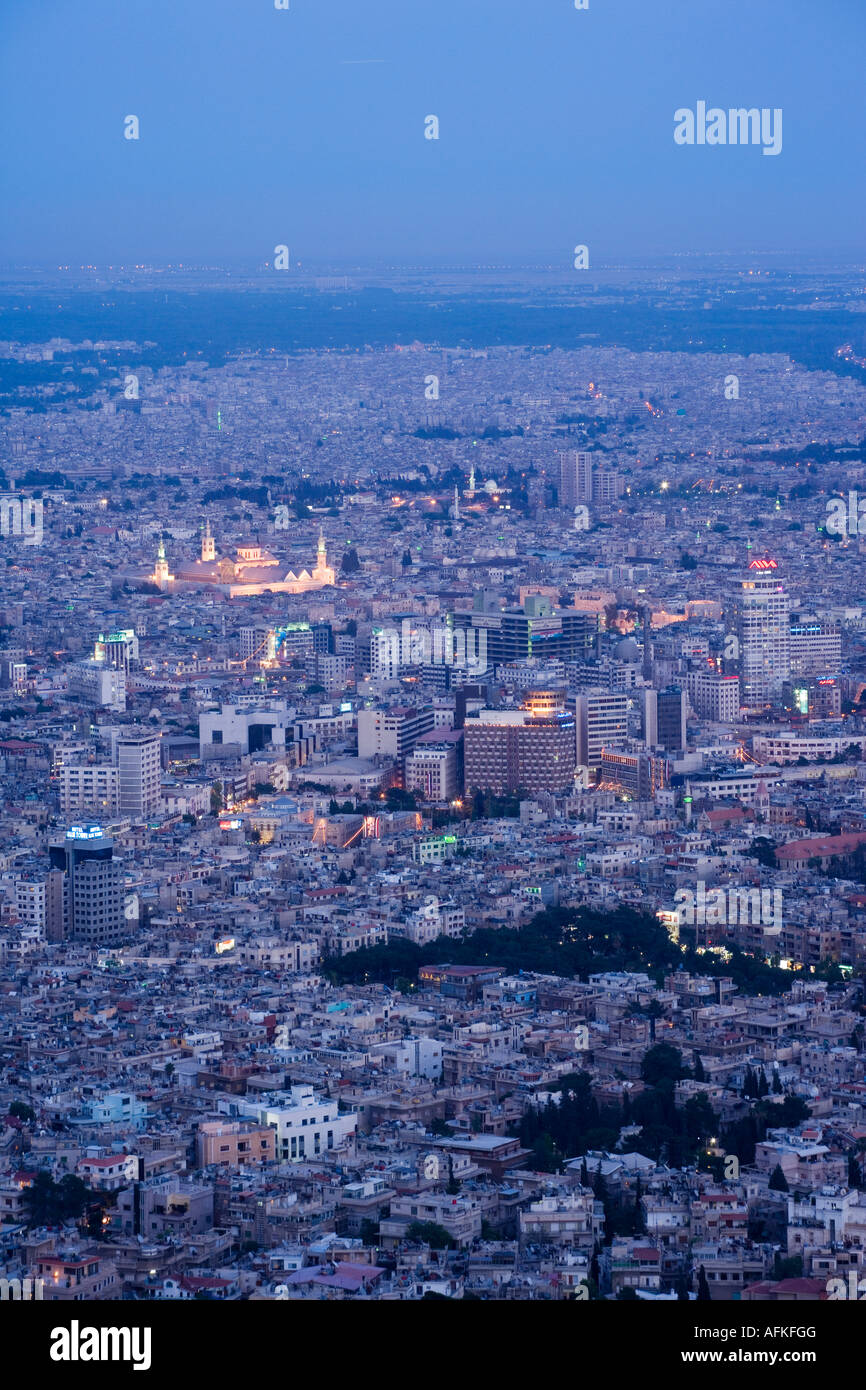 Aerial view city damascus syria hi-res stock photography and images - Alamy