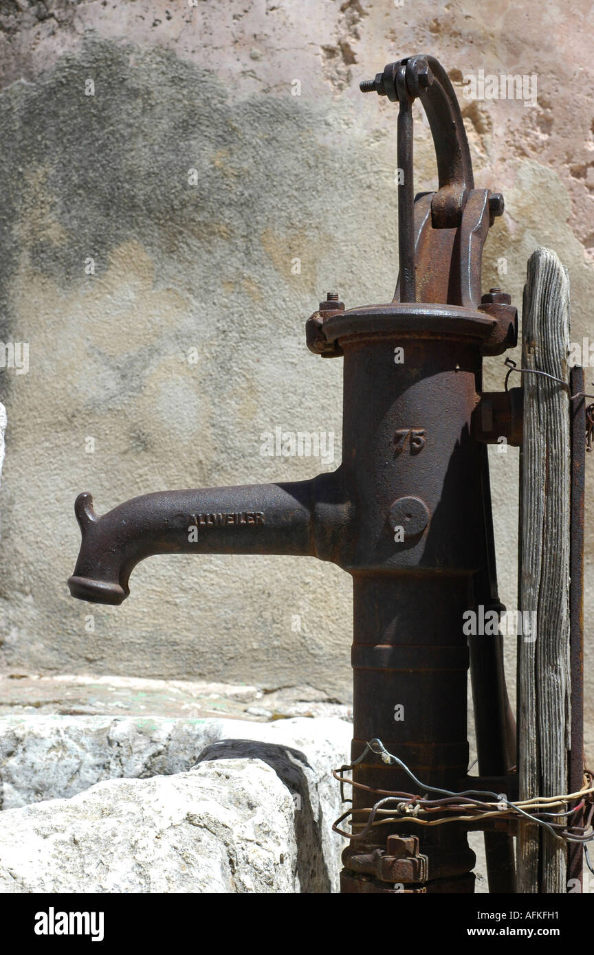 Old water pump at the Church of the Holy Sepulchre Old city Jerusalem ...