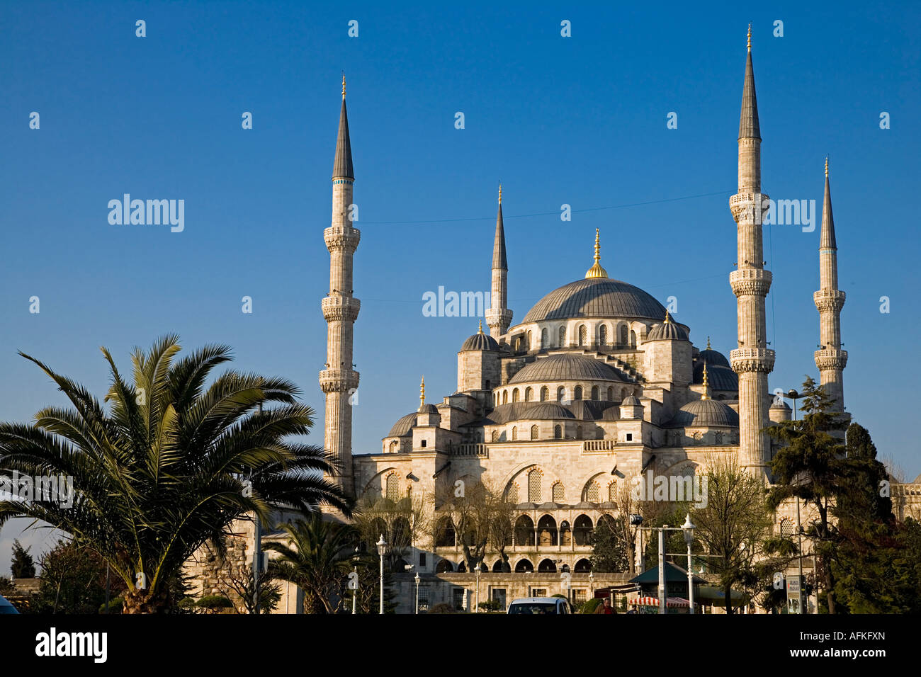 The Blue Mosque, also known as the Sultanahmet Mosque, gives its name ...