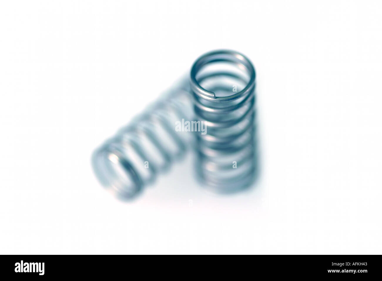 Coiled spring wire Cut Out Stock Images & Pictures - Alamy