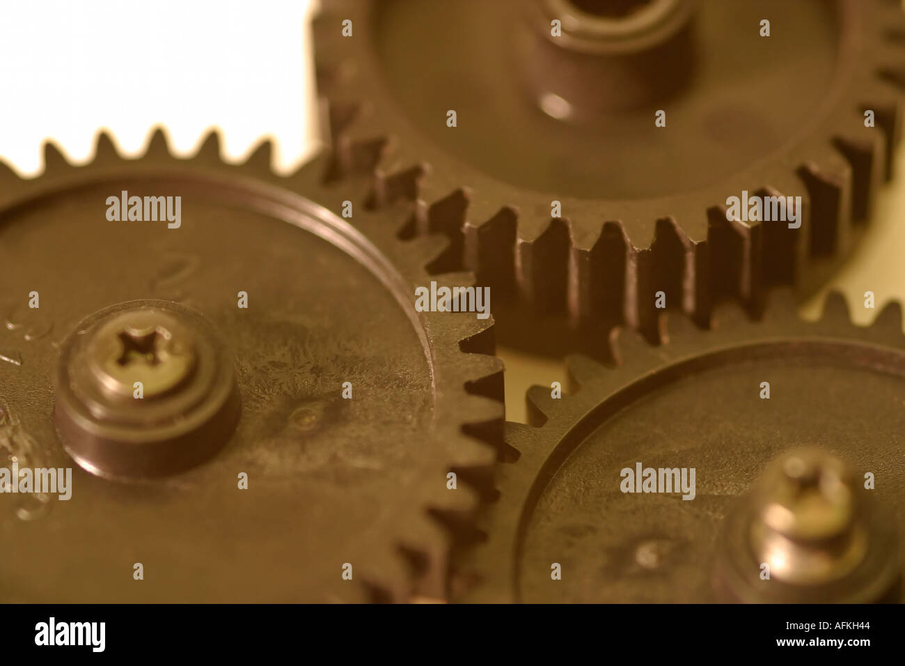 Three cogs hi-res stock photography and images - Alamy