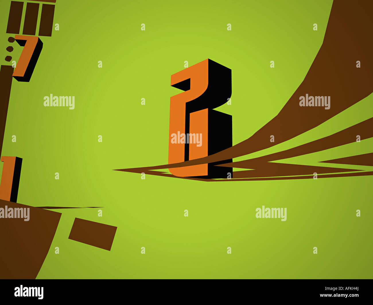 Number upside down hi-res stock photography and images - Alamy