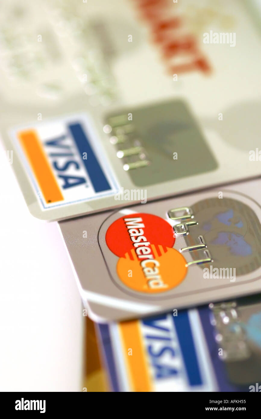 Visa and Mastercard Stock Photo - Alamy