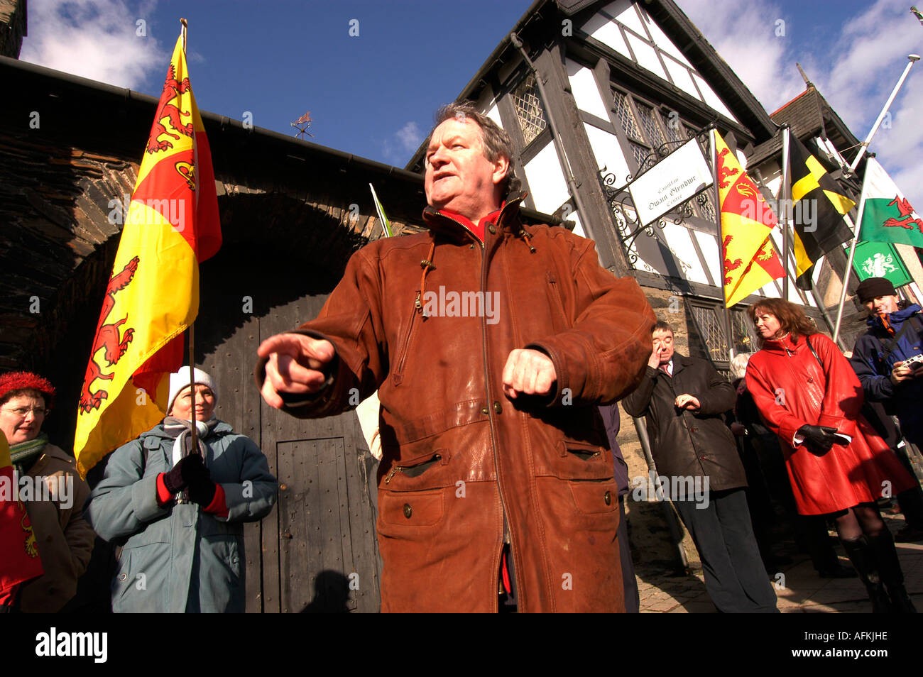 Dafydd iwan hi-res stock photography and images - Alamy